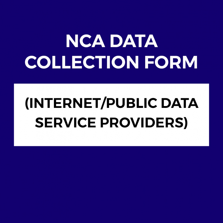 Data Collection Forms – National Communications Authority