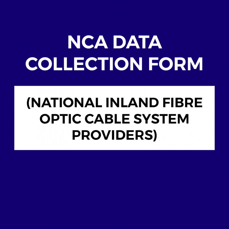 Data Collection Forms – National Communications Authority