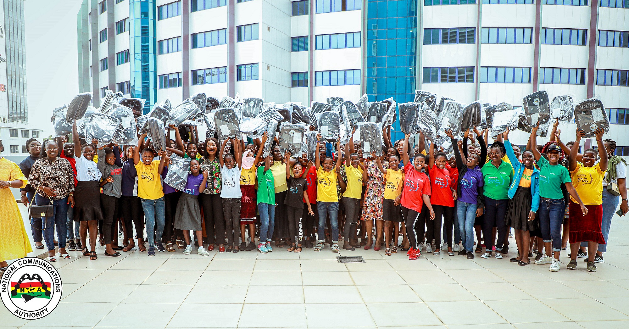 NCA Mentors Girls-In-ICT Participants – National Communications Authority