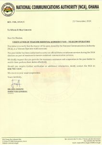 Telecom Operators – National Communications Authority